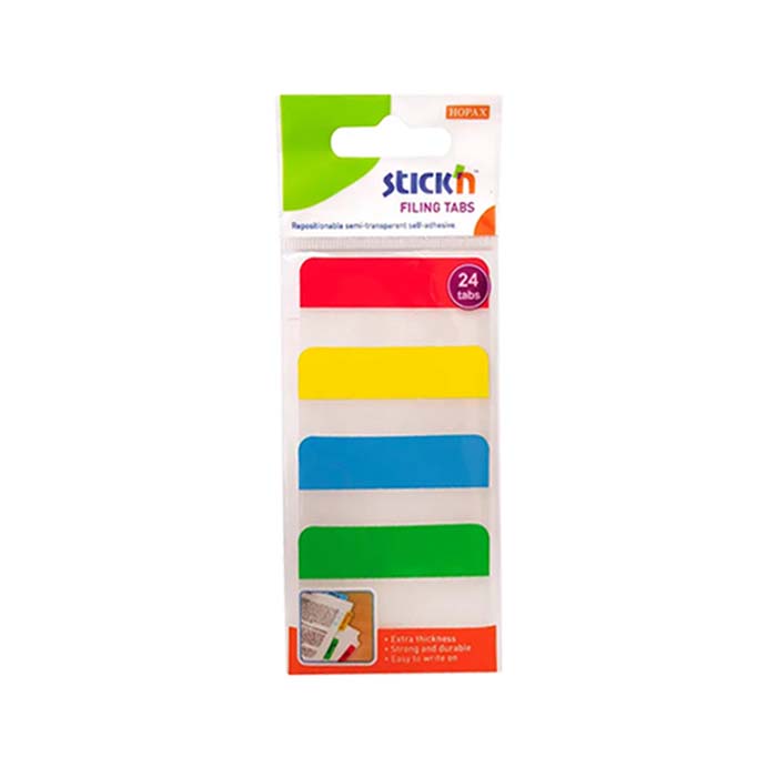 STICK'N NOTES BANDERITAS GRUESAS FILING TAB X 24 UNID. - 21608 ...