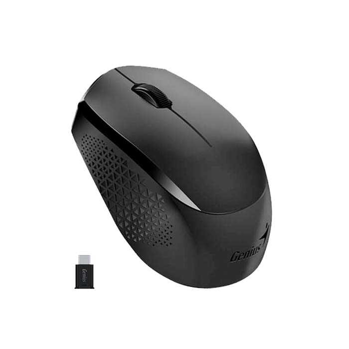 GENIUS MOUSE INALAMBRICO GENIUS NX-8000S USB-C NEGRO - Infofar System