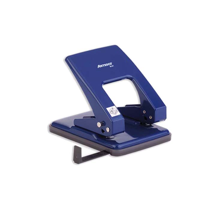 ARTESCO PERFORADOR M-81 PARA 40 HOJAS - 2 HUECOS - AZUL - Infofar System
