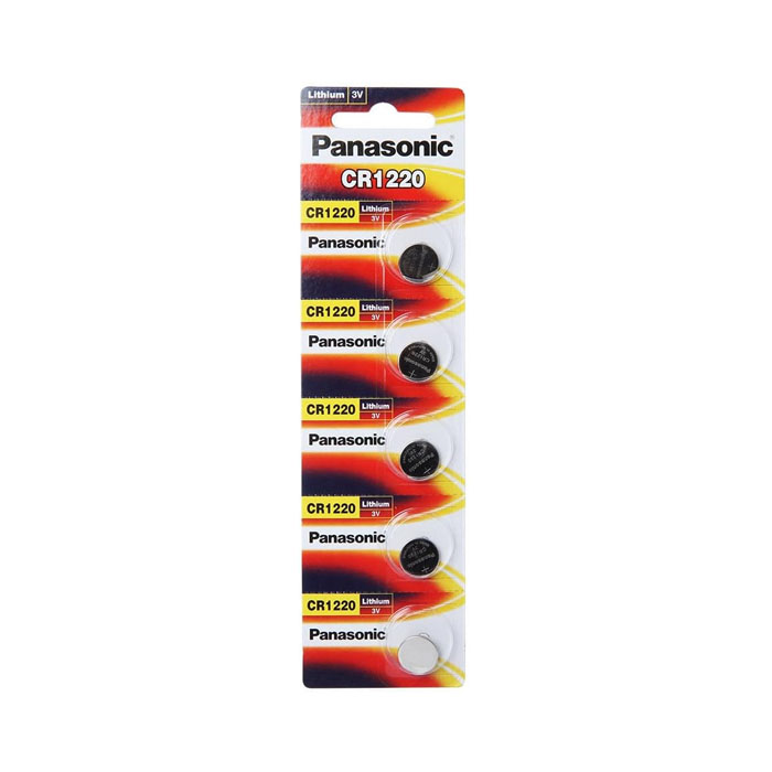 PANASONIC PILA DE LITIO CR1220 (3V) - BLISTER x 5 UNID. - Infofar System