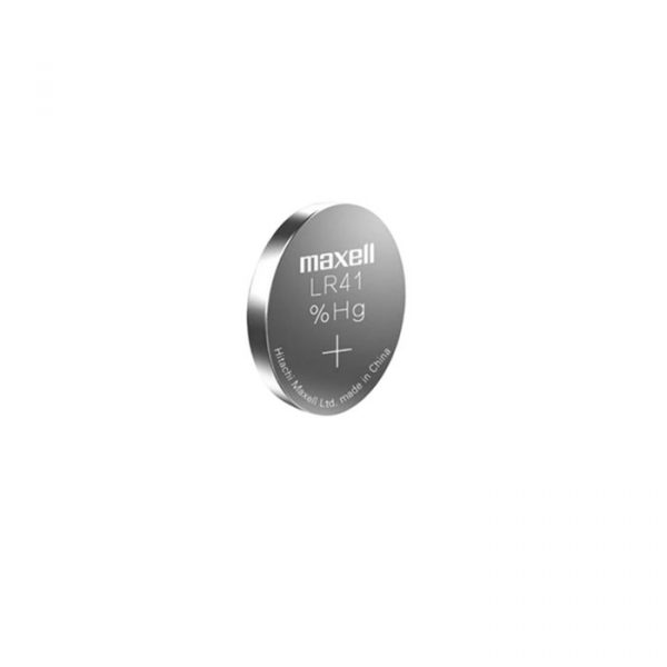 MAXELL PILA ALCALINA LR41 (192) 1.5V – BLISTER X 10 UNID. – Infofar System